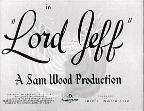 MCMXXXVIII: Lord Jeff