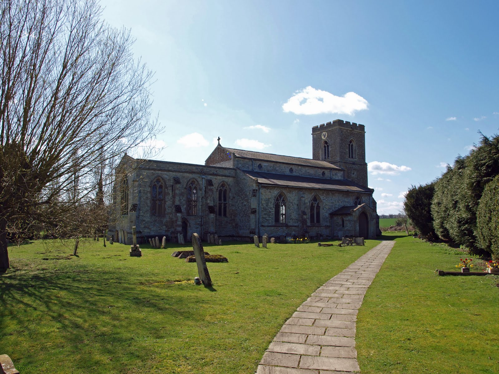 Churches and family tree: Dry Drayton, Cambridgeshire