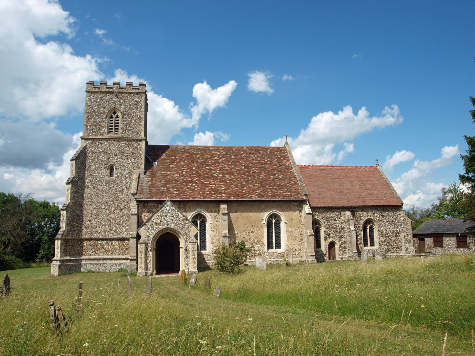 Churches and family tree: Castle Camps, Cambridgeshire