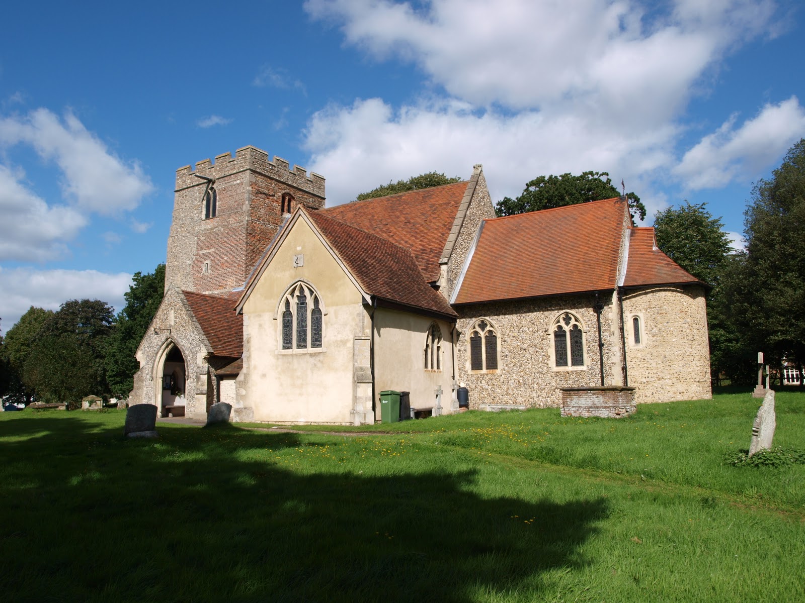 Churches and family tree: Great Maplestead, Essex