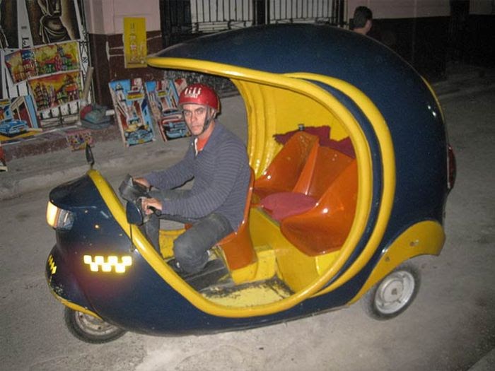 15 Funny Taxis around the World | Curious, Funny Photos / Pictures