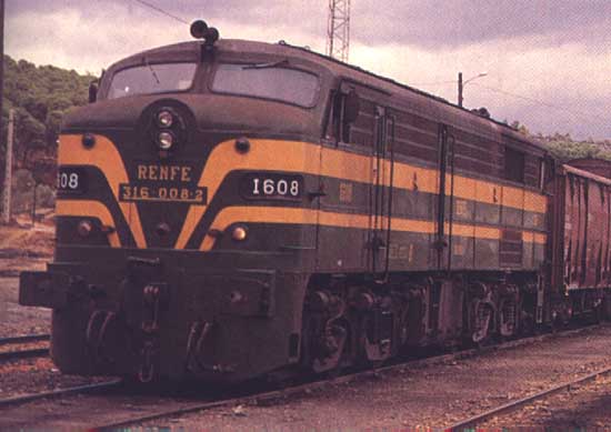 Simutrans Creations: New locomotive: Renfe Serie 316