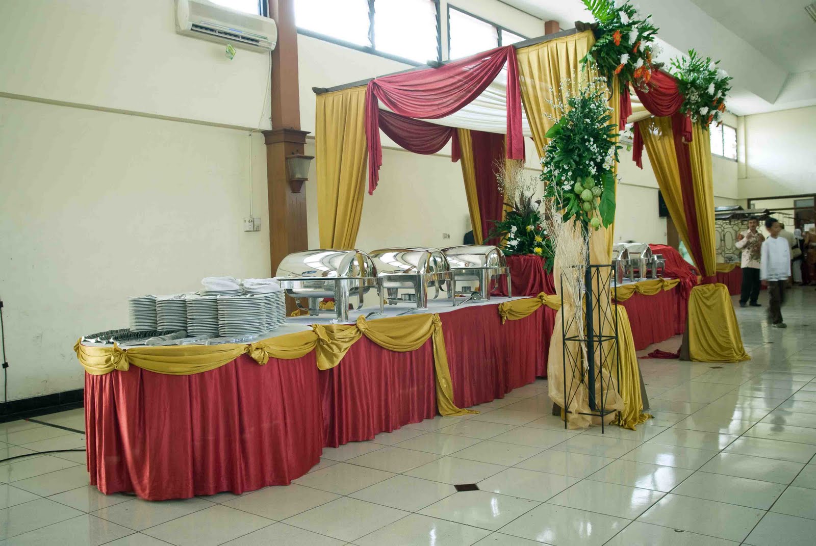 Wedding Buffet Decoration - Pernikahan Bogor