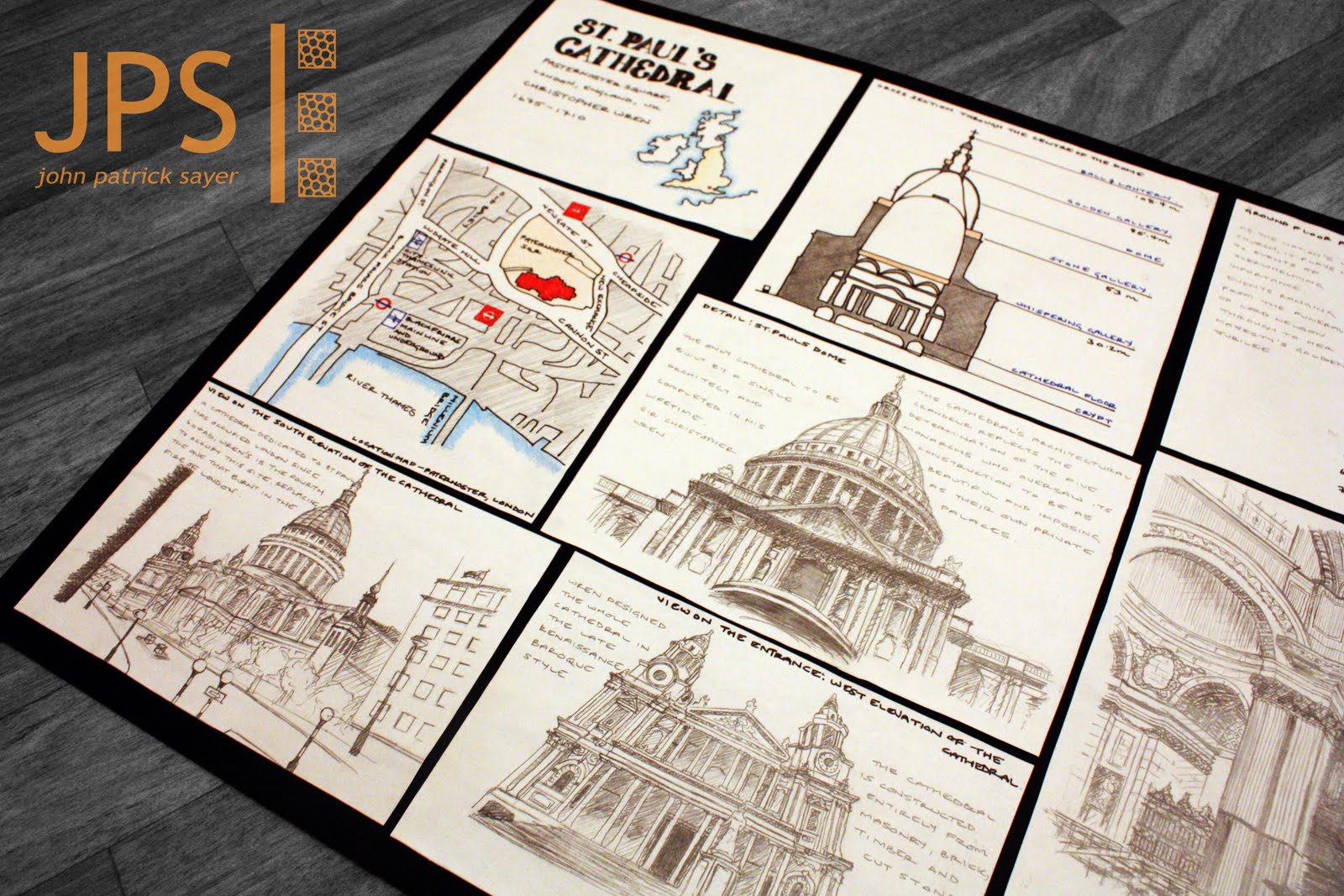 JPS Atelier Blog: St Paul's Cathedral Hand Study