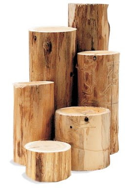Davids Store Fixture Blog: Cedar Log Displays - Wood Displays - Cedar ...