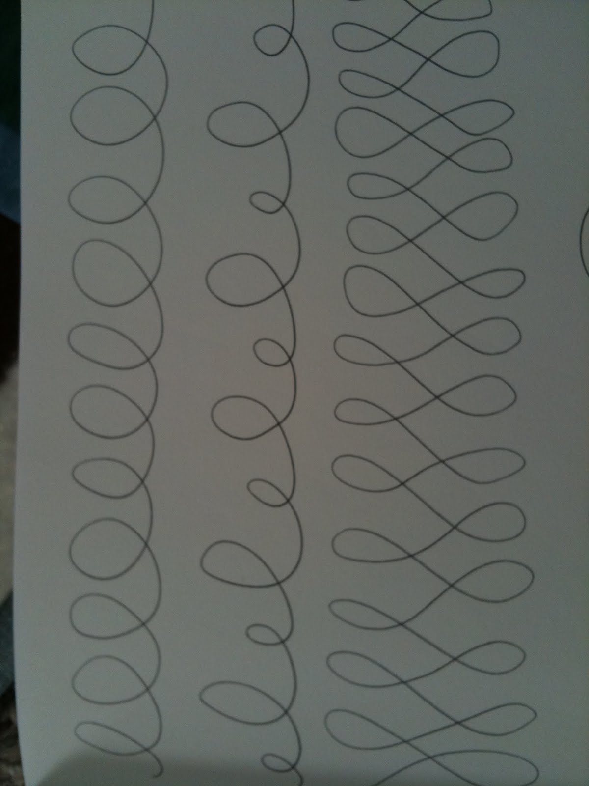 A Few Scraps: Free Motion Quilting Designs: Loops