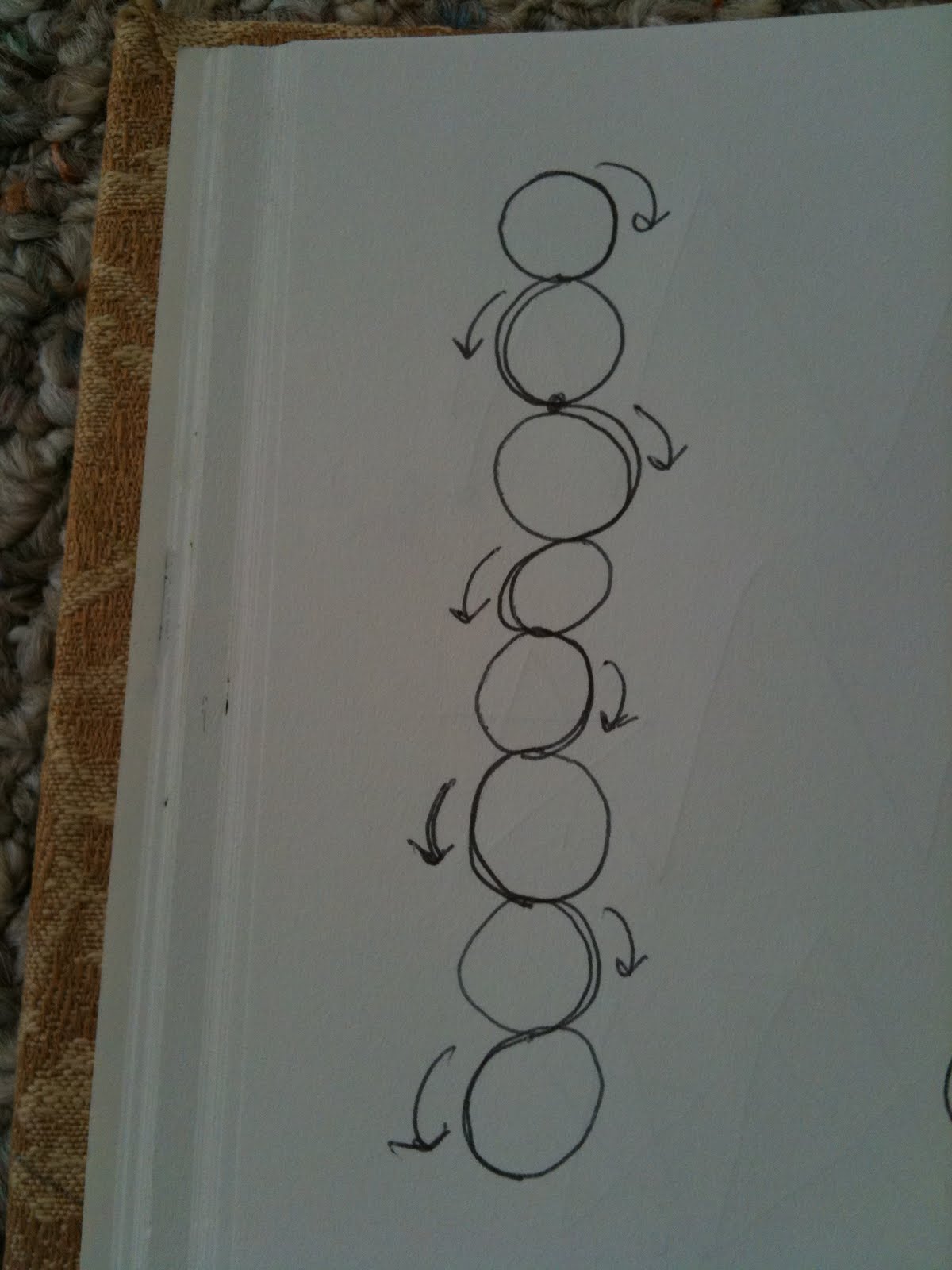 A Few Scraps: Free Motion Quilting Designs: Loops