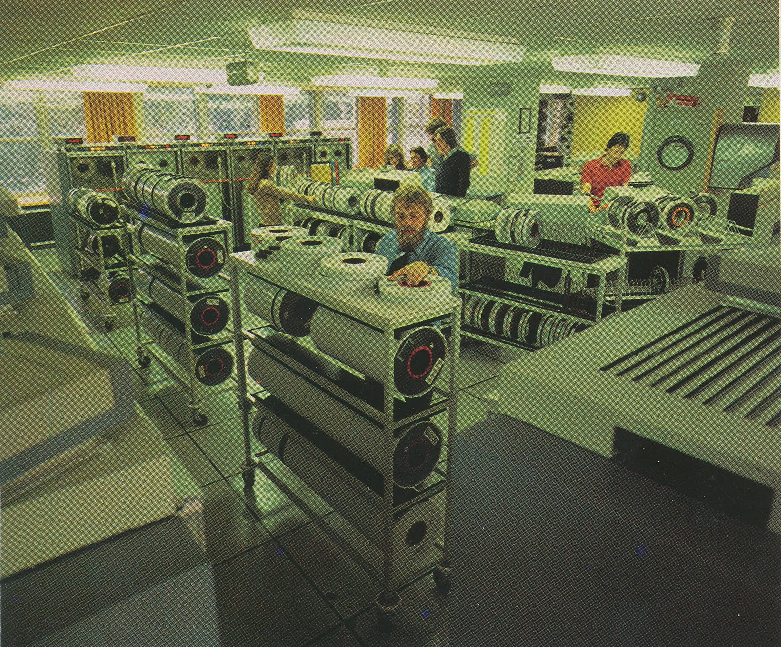 Remembering SMBP and BP Oil Hemel Hempstead: 1108 Computer Room in 1980