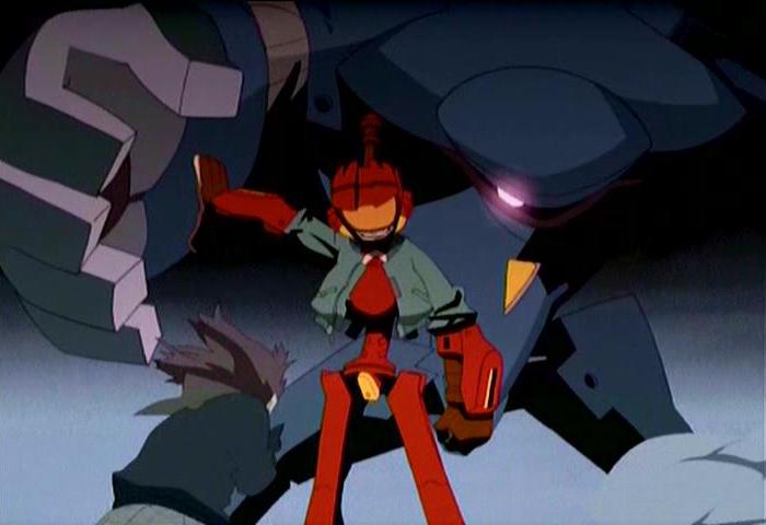 Anarchy In The Galaxy: Anime review: FLCL