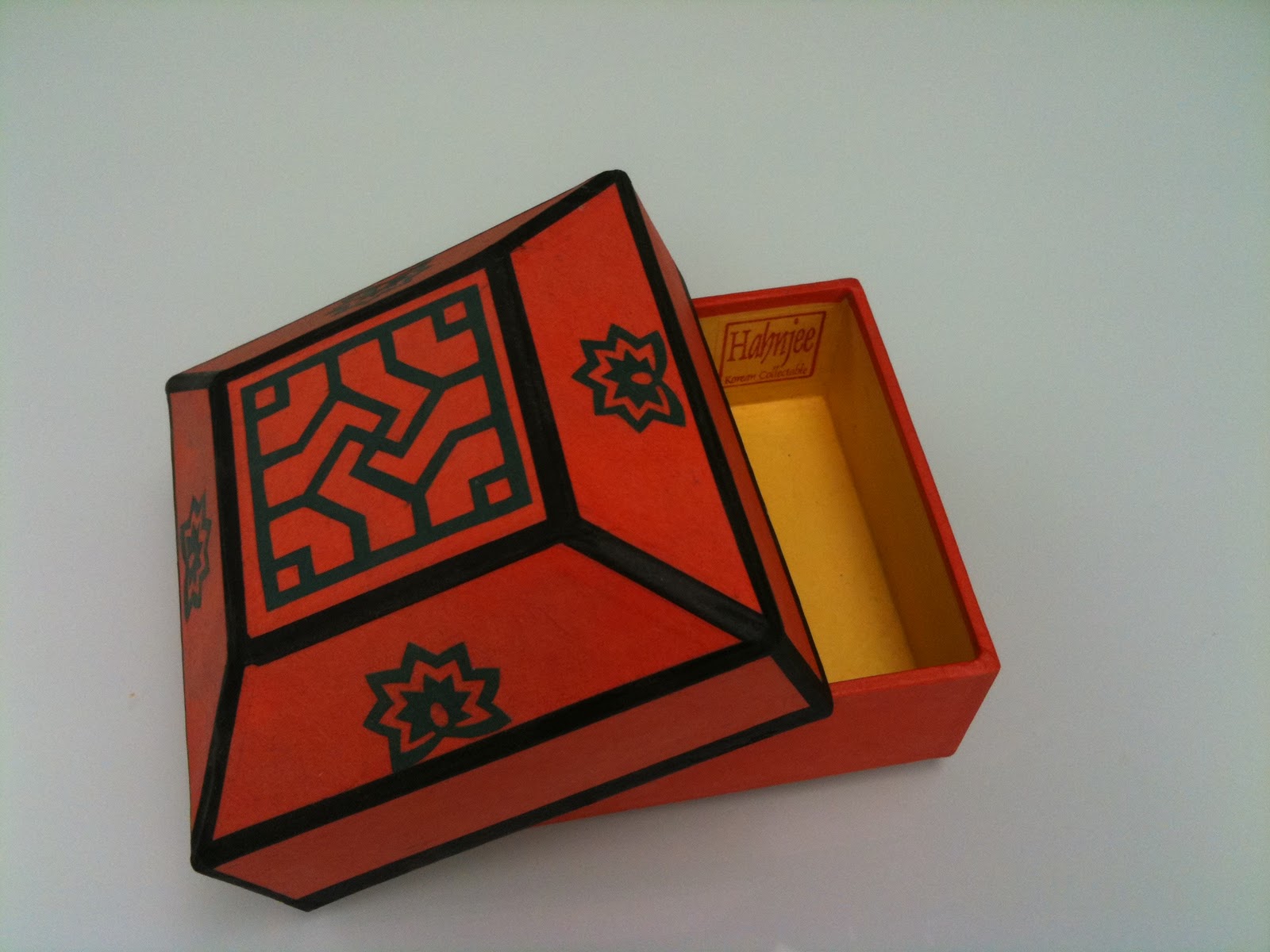 Traditional Korean Hanji Craft: Jewerly Box
