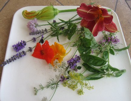 Wyldestone Cottage: Edible Flowers