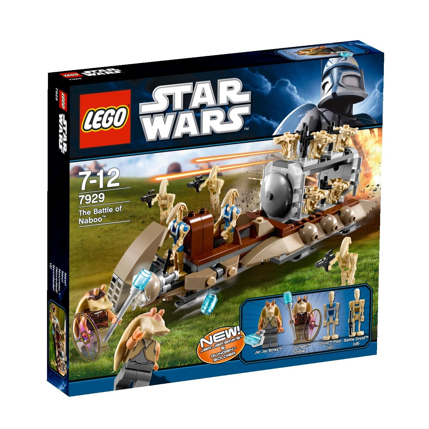 oneTWOBRICK.com: LEGO set database: 7929 the battle of naboo