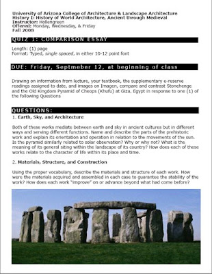 Arc 231 Architecture History