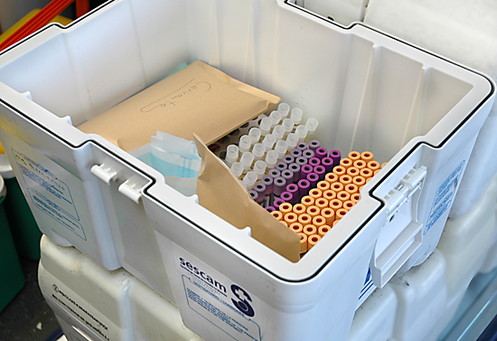 Casercol: Logística de transporte de muestras