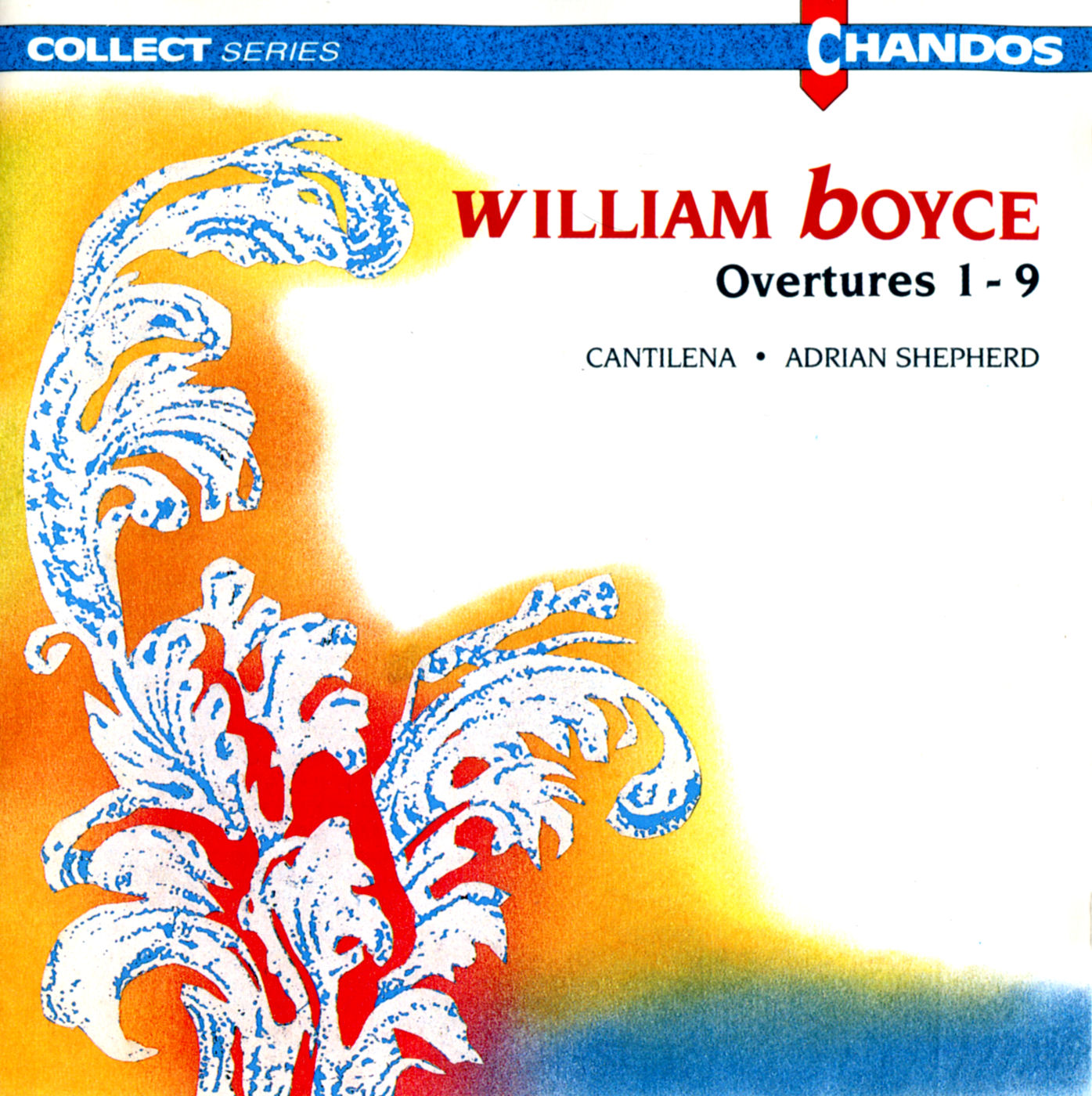 Boyce: Overtures 1-9 - Cantilena, Adrian Shepherd - jewish-music