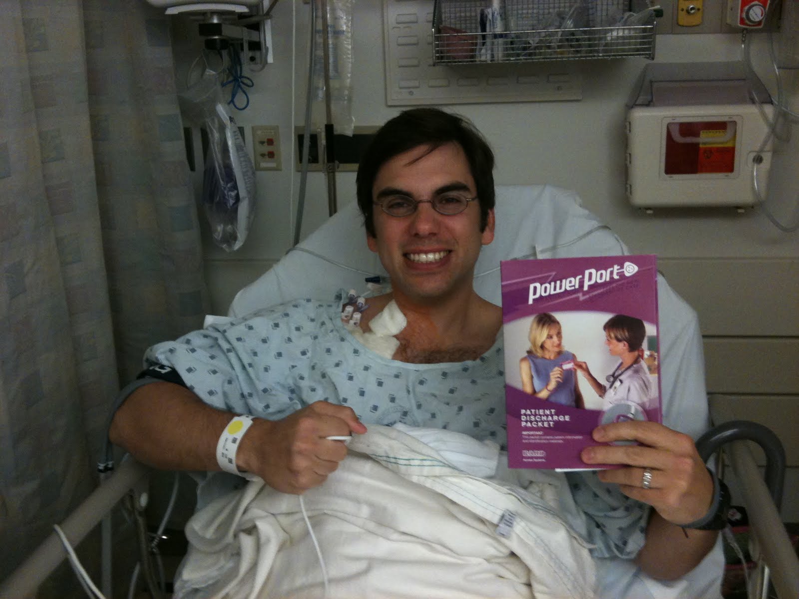 Living with The Big C: Man + Power Port