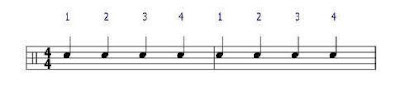 free drum lessons: Reading Drum Notation