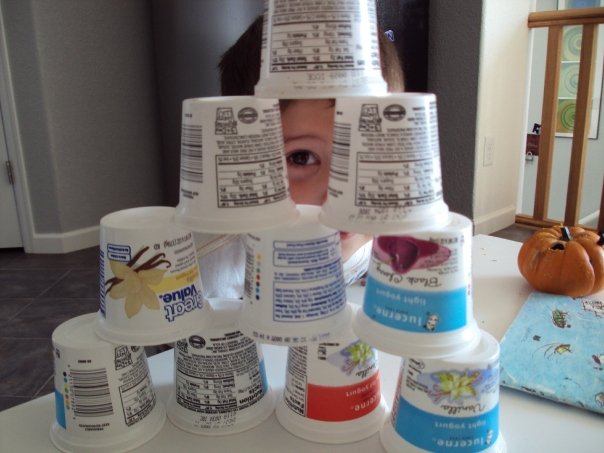 Time for Play: Cup Stacking