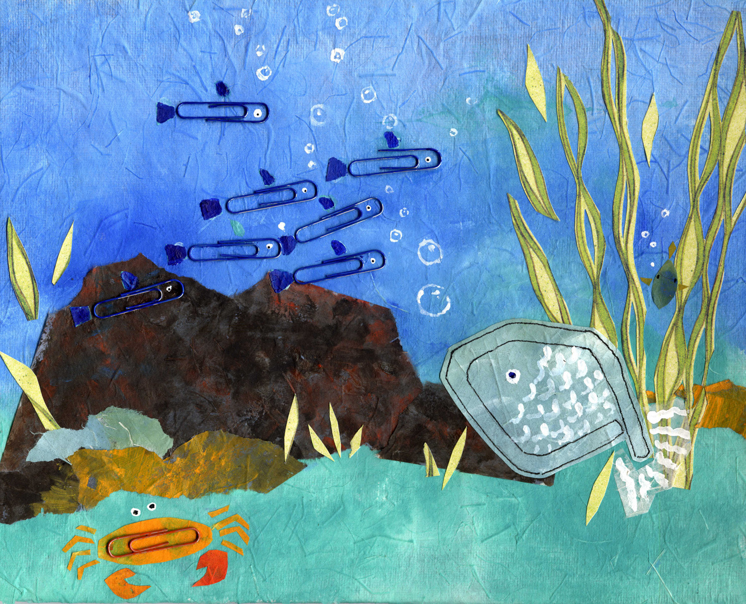 Kathy Jurek: Aquarium Collage