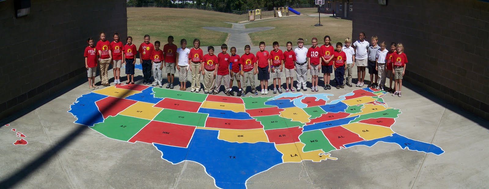 Stewart Elementary- US Map Contest Winner | Peaceful Playgrounds ...