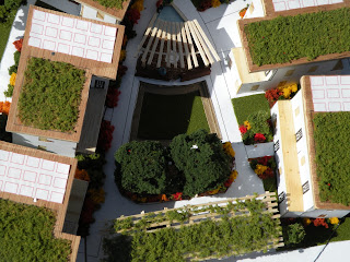 Landscape Architecture: Model in the Sun Shade Study