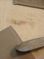 Insomnia Pottery Workshop: Step 4 - Preparing the Edges of the Slab Blank
