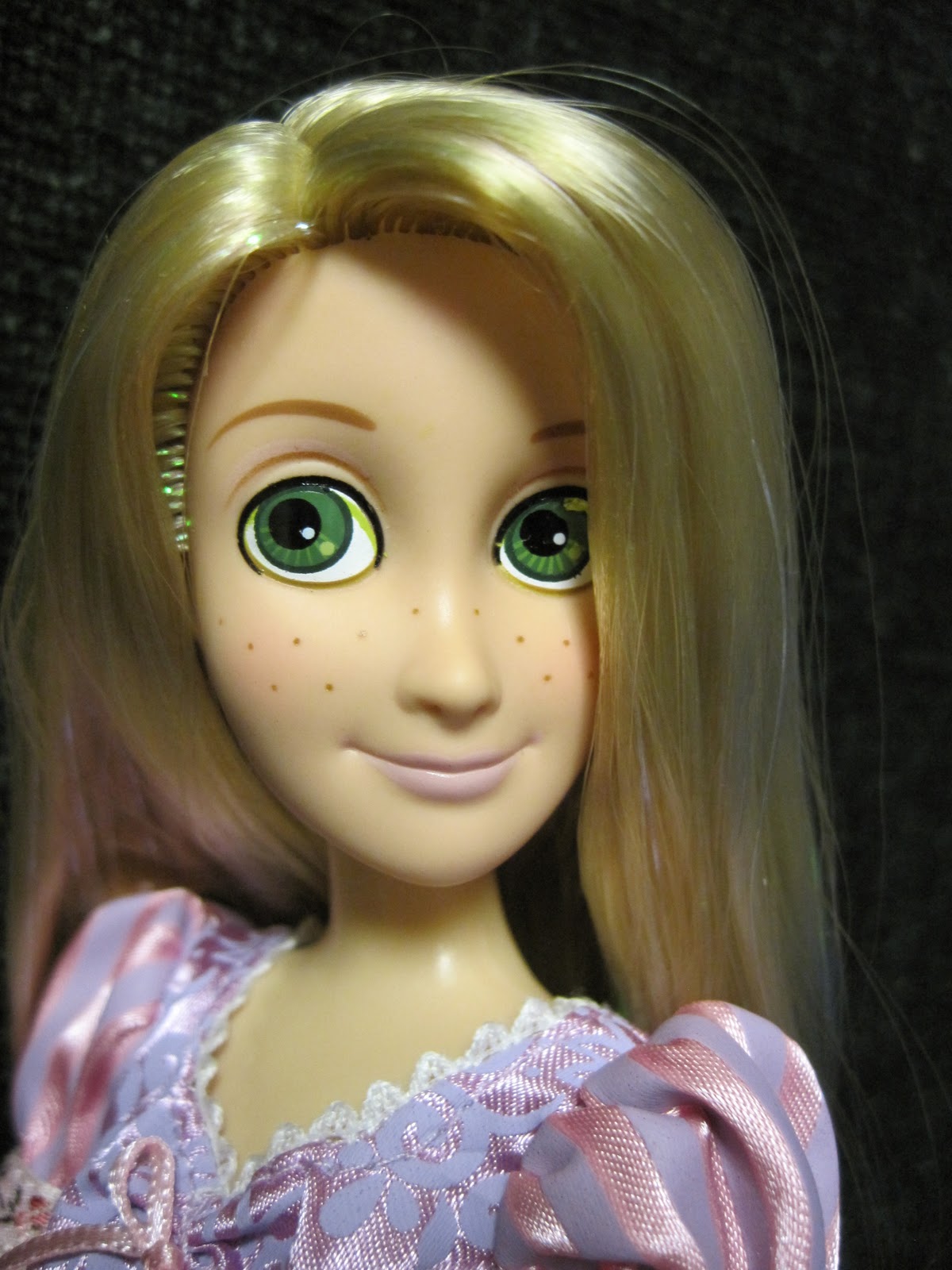Never Grow Up: A Mom's Guide to Dolls and More: Rapunzel's Freckles