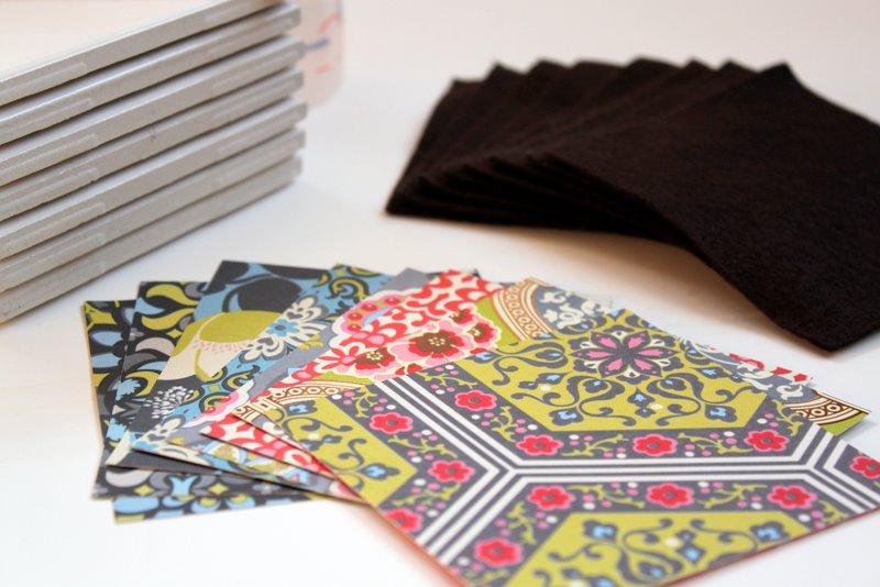 Tile Coaster Tutorial - The Cottage Mama