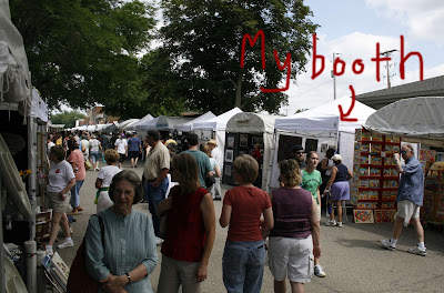 Swinging By A Thread, A Blog by Amy Climer: Spring Green Art Fair