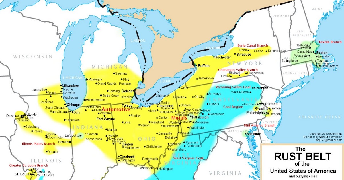 Great Lakes Guy: Where is the Rust Belt