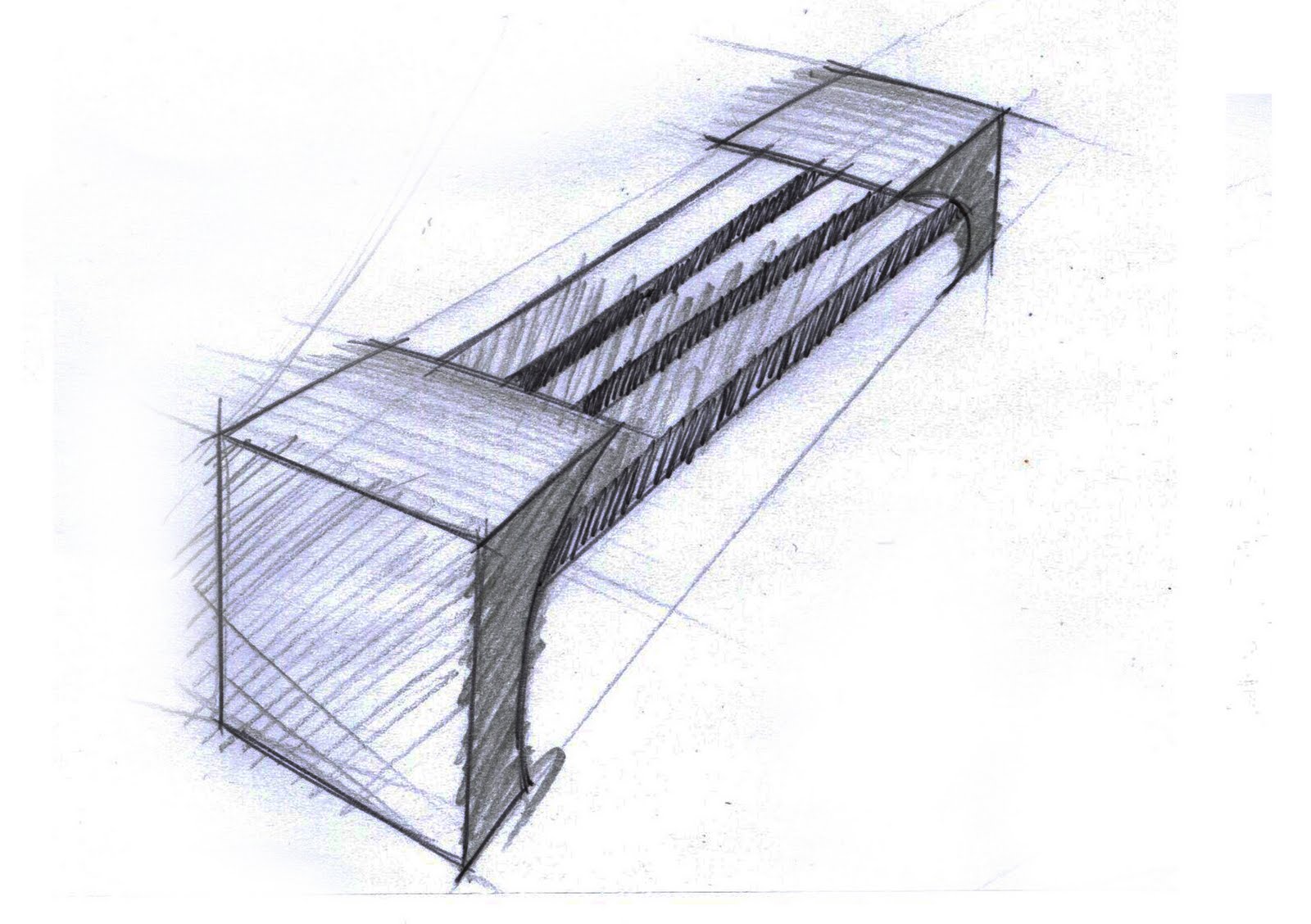 197.134 digital and visualisation: Bench Concept 3