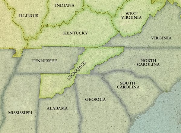 blogvine: States That Never Happened: Nickajack