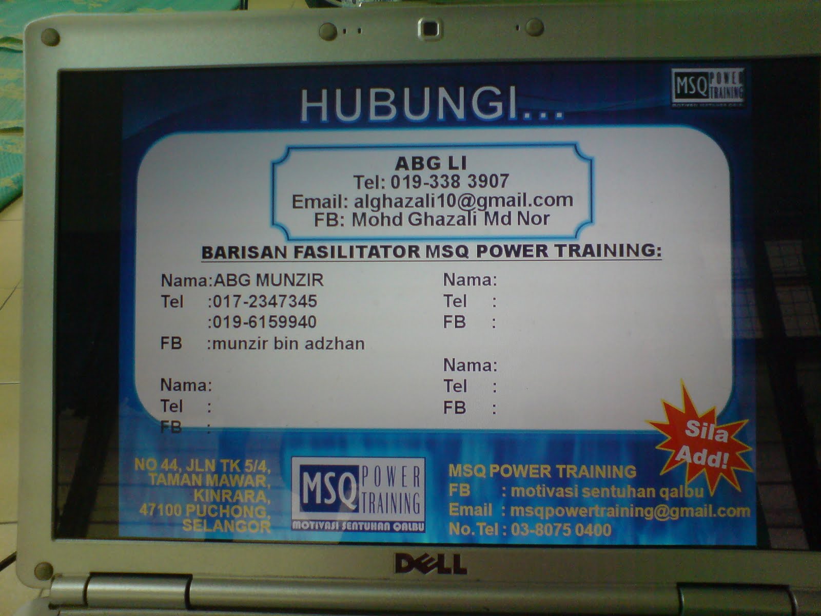 PANITIA PENDIDIKAN ISLAM SMKBB:::.: kem kecemerlangan sahsiah diri ...