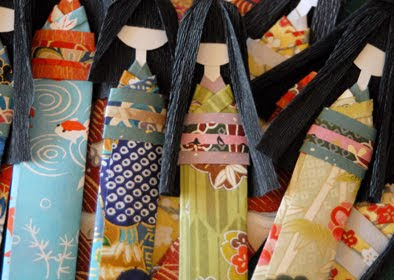 Kimono Reincarnate: How To Make Japanese Paper Dolls