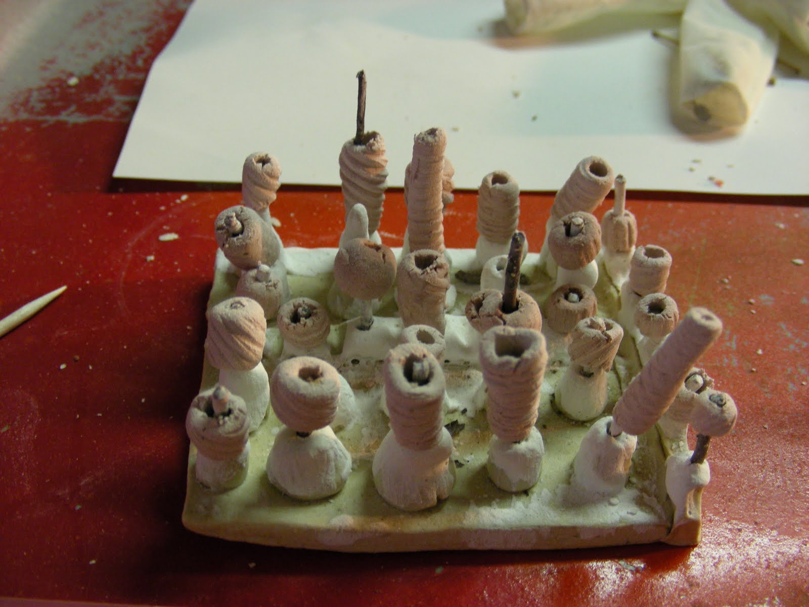 Egyptian Paste (aka Faience): Egyptian Paste Bead Firing