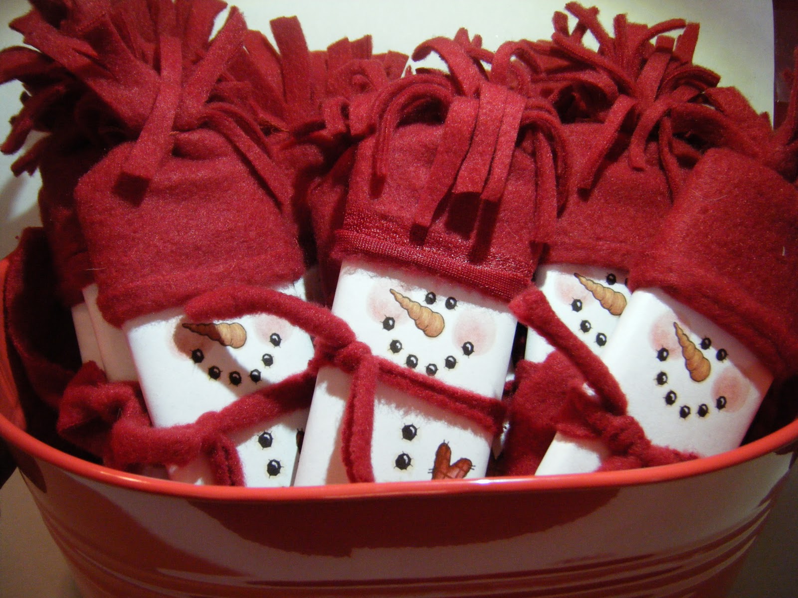 S S Crafter: Snowman Chocolate Bars