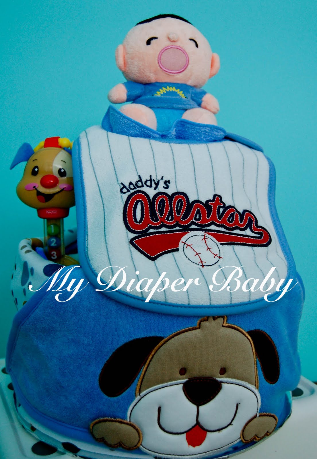 My Diaper Baby: Daddy's All Star!!!