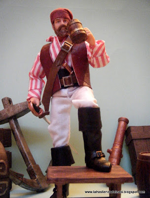 madelman y cia.: Madelman Custom . Pirata Barbaroja. Serie Piratas ...