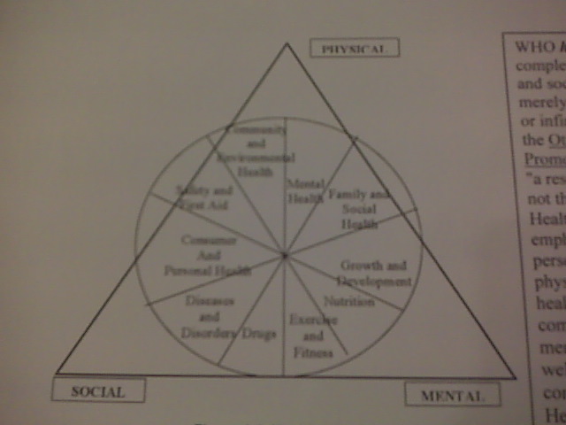 Get Healthy!!: Health Triangle