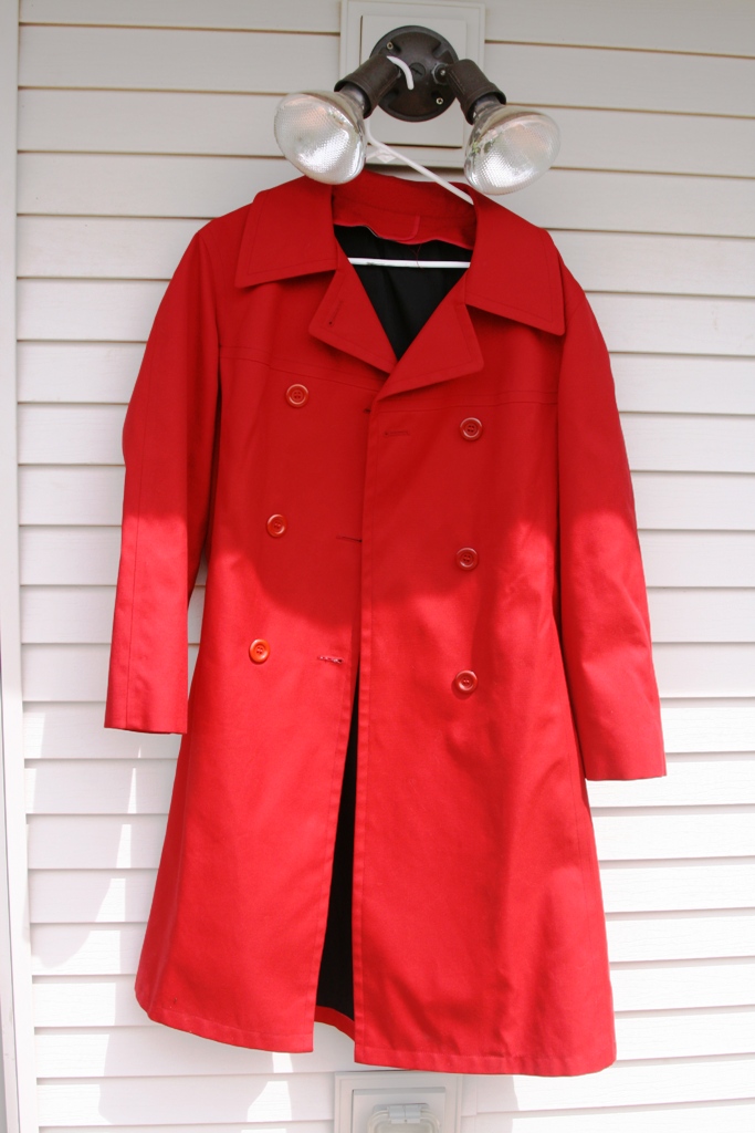 Passion4Fashion Closet: London Fog Red Trench Coat