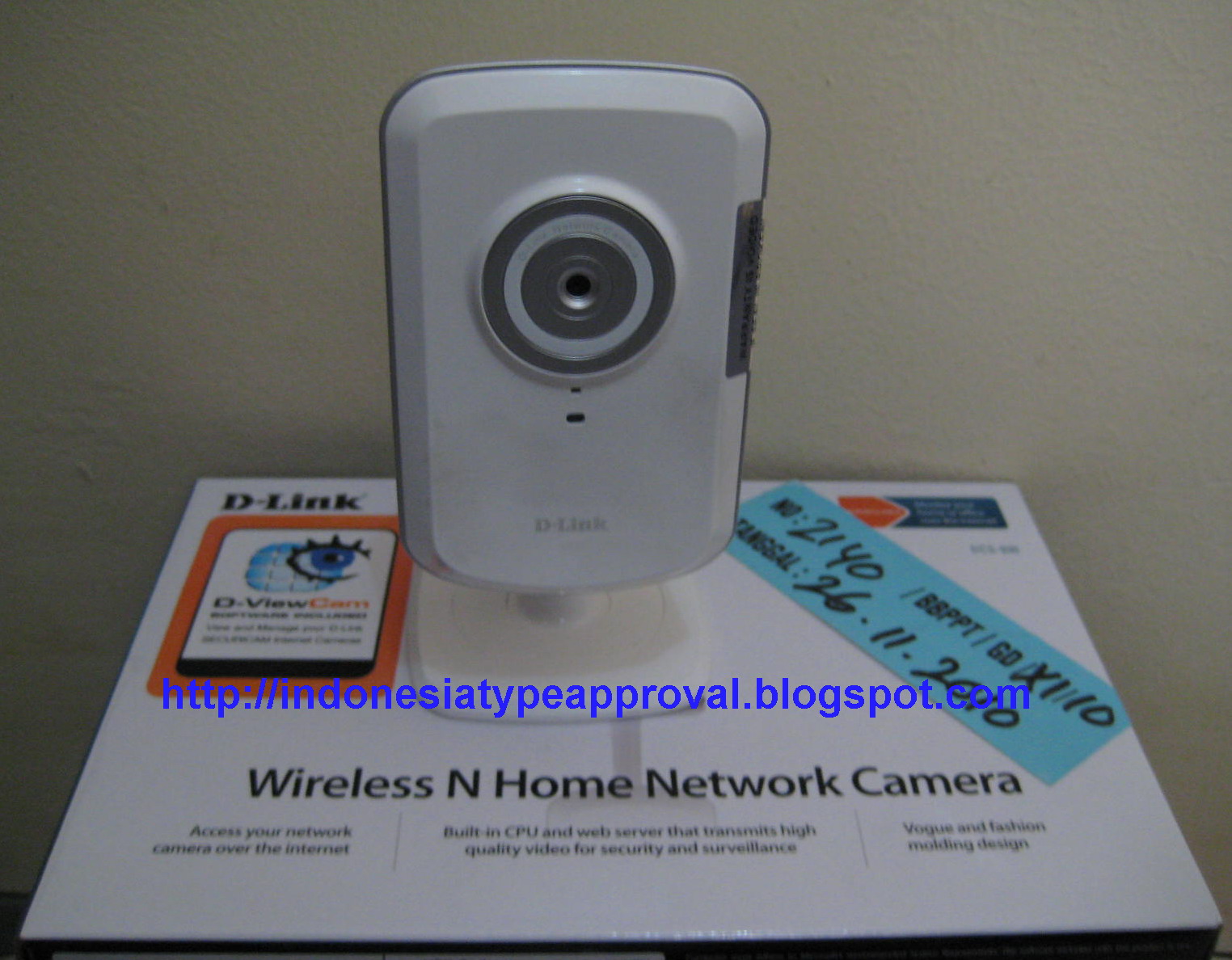 Indonesia type approval: Wireless N Home Network Camera DCS-930