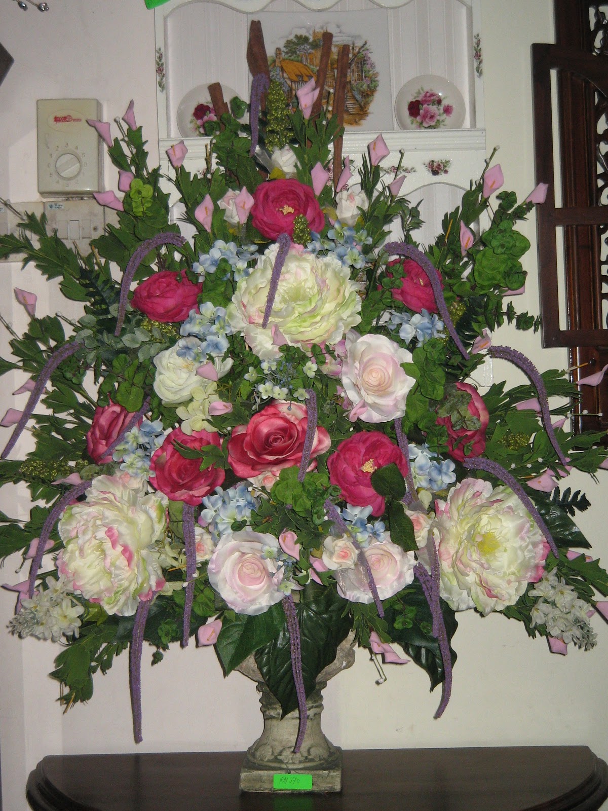 D'Tasha JR Craft & Collections: TEMPAHAN GUBAHAN BUNGA / FLOWER ...