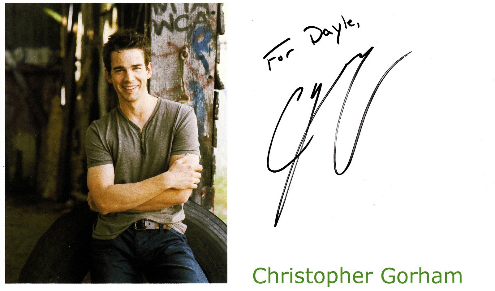 Kiwiautogal's Autographs: 11/2009 - 12/2009