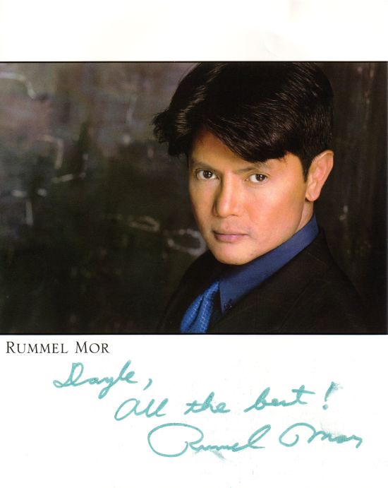 Kiwiautogal's Autographs: Rummel Mor
