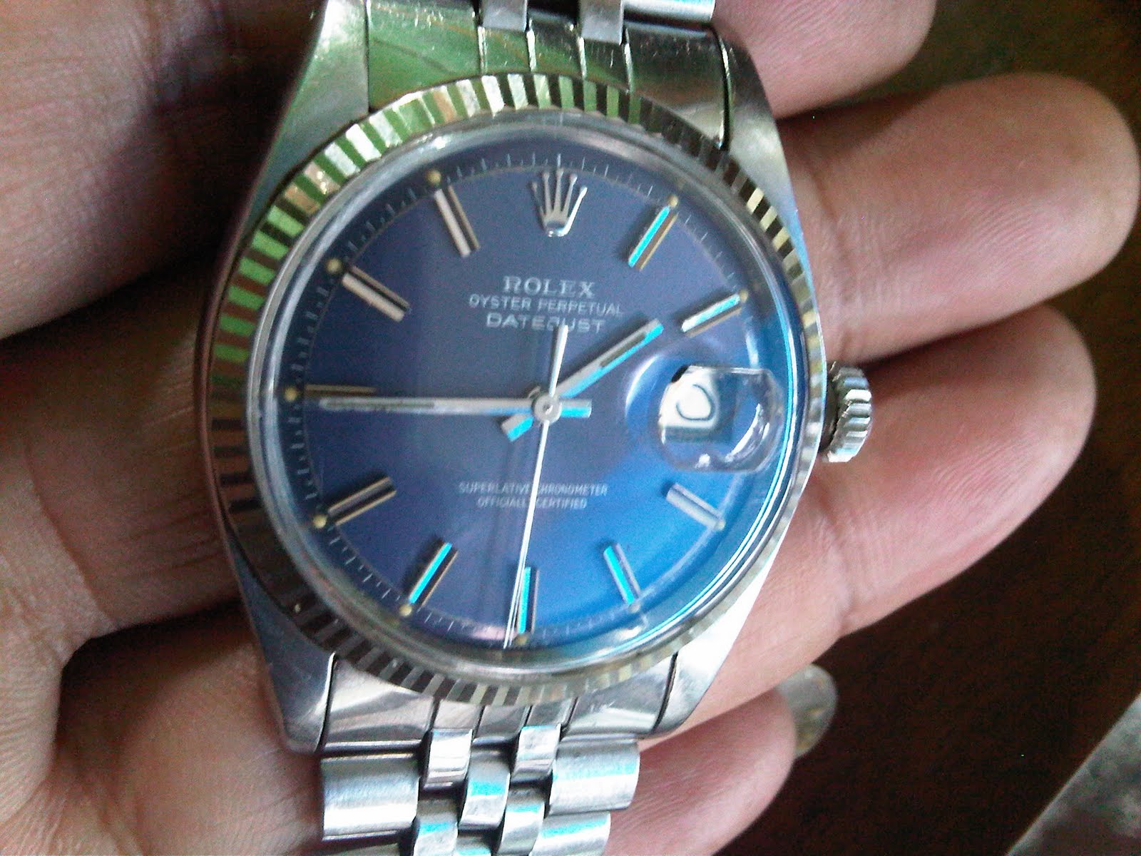 vintage watches: Rolex Datejust cal 1570