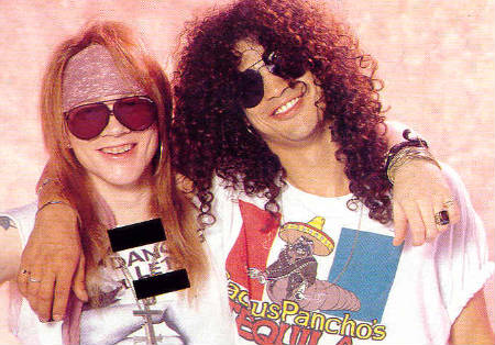 GUNS N' ROSES Portal Bs As . By Darius: AXL & SLASH 1986