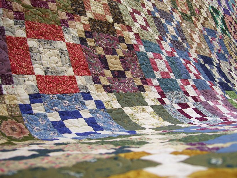 pieceful kwilter: nickel quilt