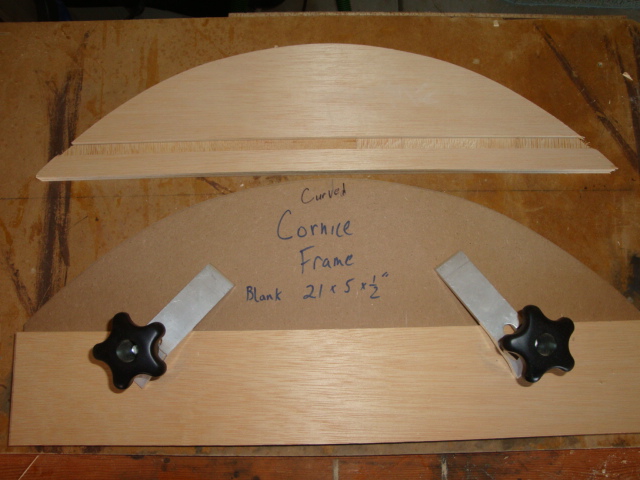 DeCarlo Woodworks: Curved Bed Crown