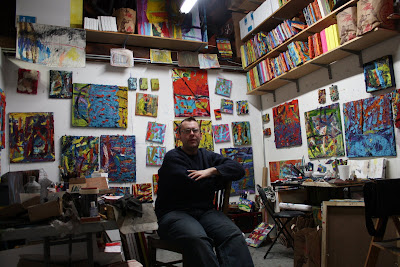 Happy Faces Chicago: The Artist's Studio: Darrell Roberts