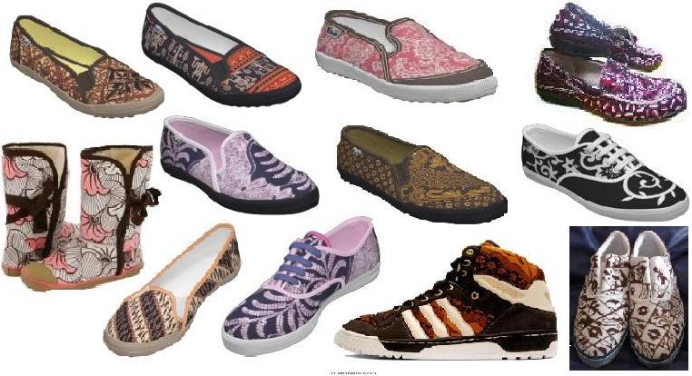 Fashion: Sepatu Batik